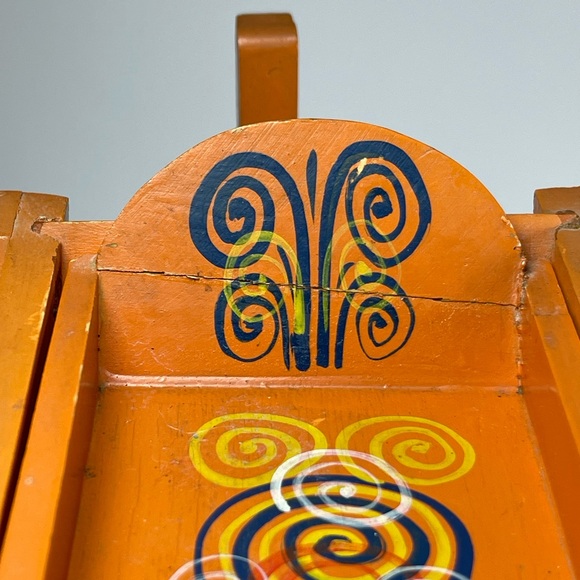 Vintage | Accents | Vintage Costa Rican Hand Painted Ox Cart | Poshmark